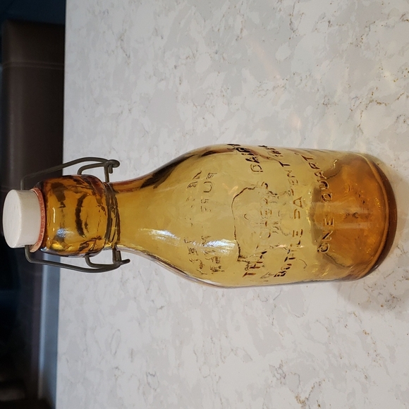 Other | Vintage Thatchers Dairy Amber Milk Bottle | Poshmark